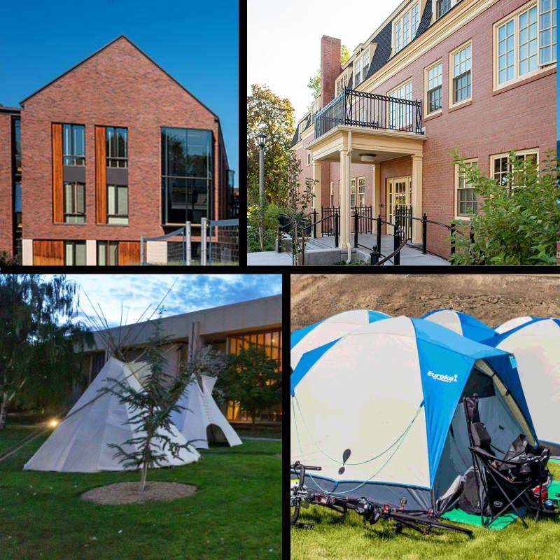 Bike Camp Walla Walla: Dorms, Tents and Tipis | BRNW